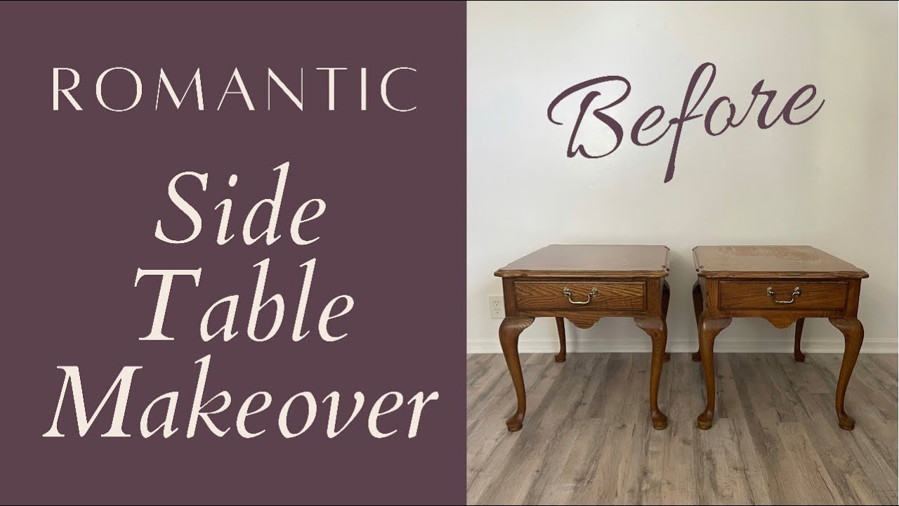 Side Table Flip | Romantic Style side table furniture flip using Lily ...