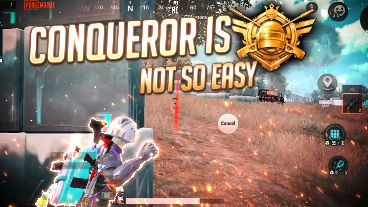 ⚡⚡The way you should play for reaching Conqueror | PUBG MOBILE ...