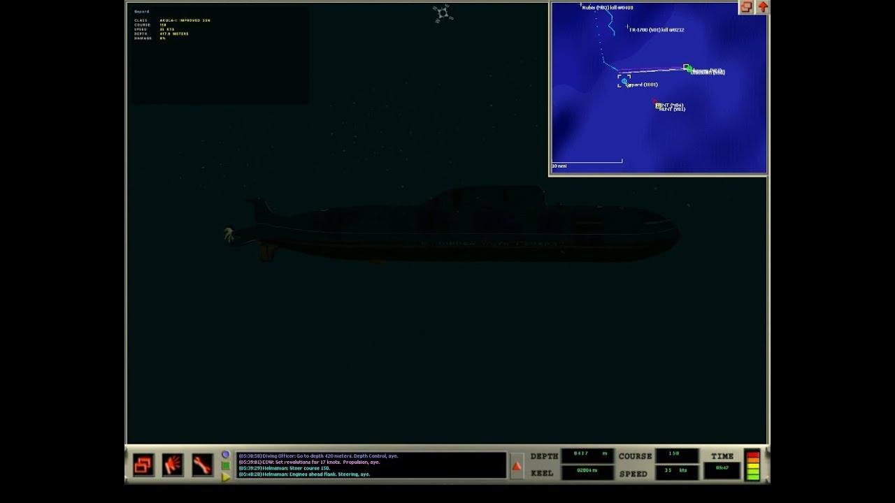 Dangerous Waters - Akula II (Gepard) quick mission - YouTube