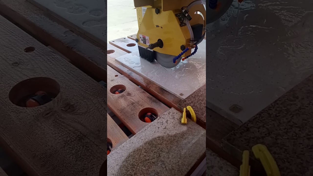 OSC-TITAN CNC 5 Axis Stone Cutting Machine Pentagon 0452 - YouTube