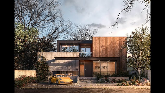 Vray For Sketchup Exterior Rendering Tutorial Youtube