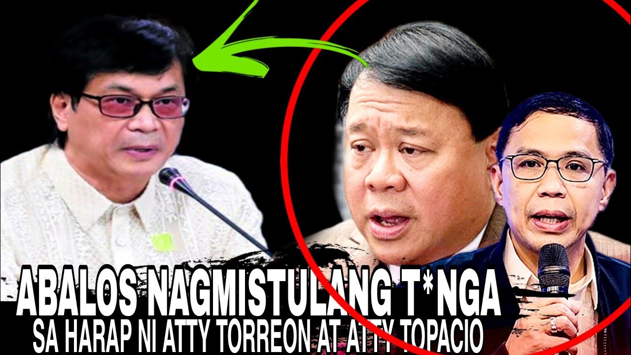 SEC. ABALOS NAGMISTULANG WALANG ALAM SA HARAP NI ATTY TORREON AT ATTY ...