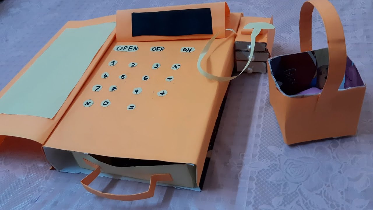 Paper Craft || Billing Counter - YouTube