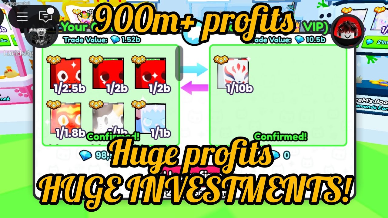 Trading Montage #3 Pets Go HUGE WINS! 900M+ PROFITS AND BIG INVESTMENTS ...