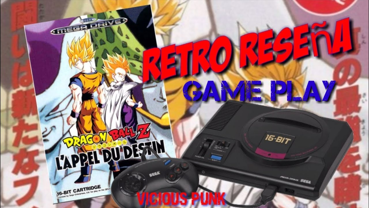 Dragón ball Z (L'appel du Destin)sega génesis, mega Drive) retro ...