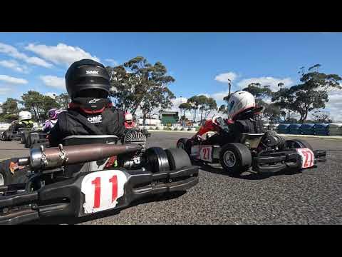 Barossa Go Kart Club Sep 2024 Heat 1 - YouTube