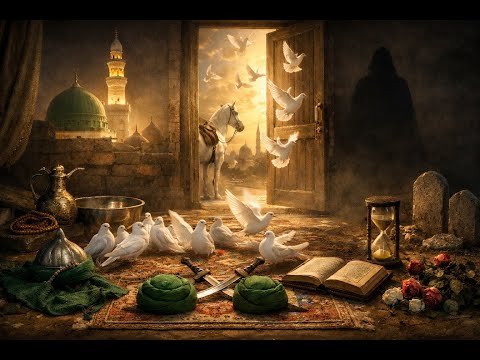Fahri alem göç eyledi dünyadan Ashablarım size olsun elveda #Muhammed #ilahi #sufi #aiilahi #aivoice