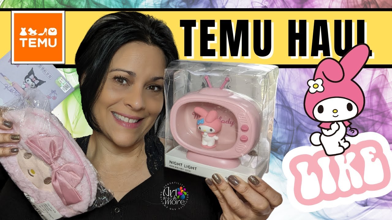 Temu HAUL | Cute My Melody items | Hello Kitty | My Melody - YouTube