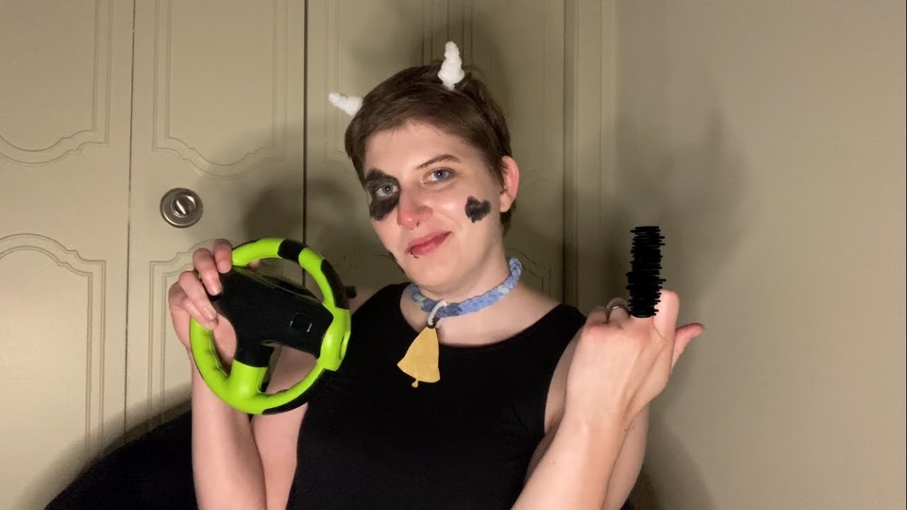 Moo Moo Meadows Cow Taunts You Before a Race | Mario Kart World ASMR ...