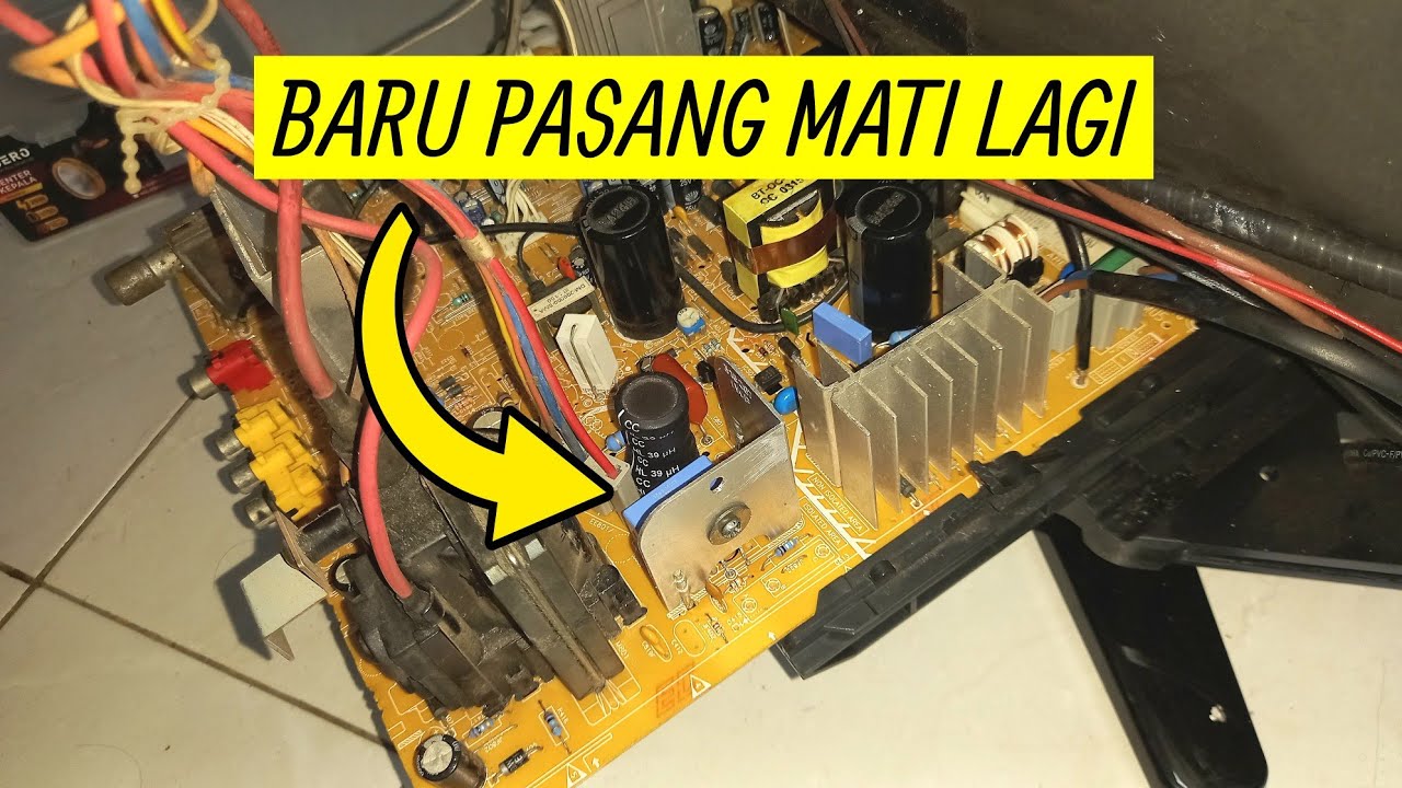 Cara Supaya Transistor Horizontal & IC Vertikal TV Tidak Cepat Panas ...