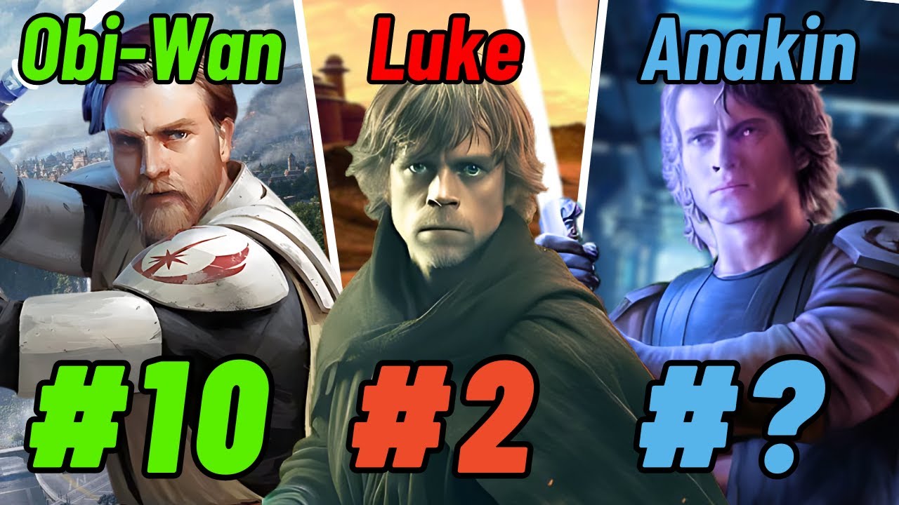 Ranking EVERY Jedi From WORST to BEST - YouTube