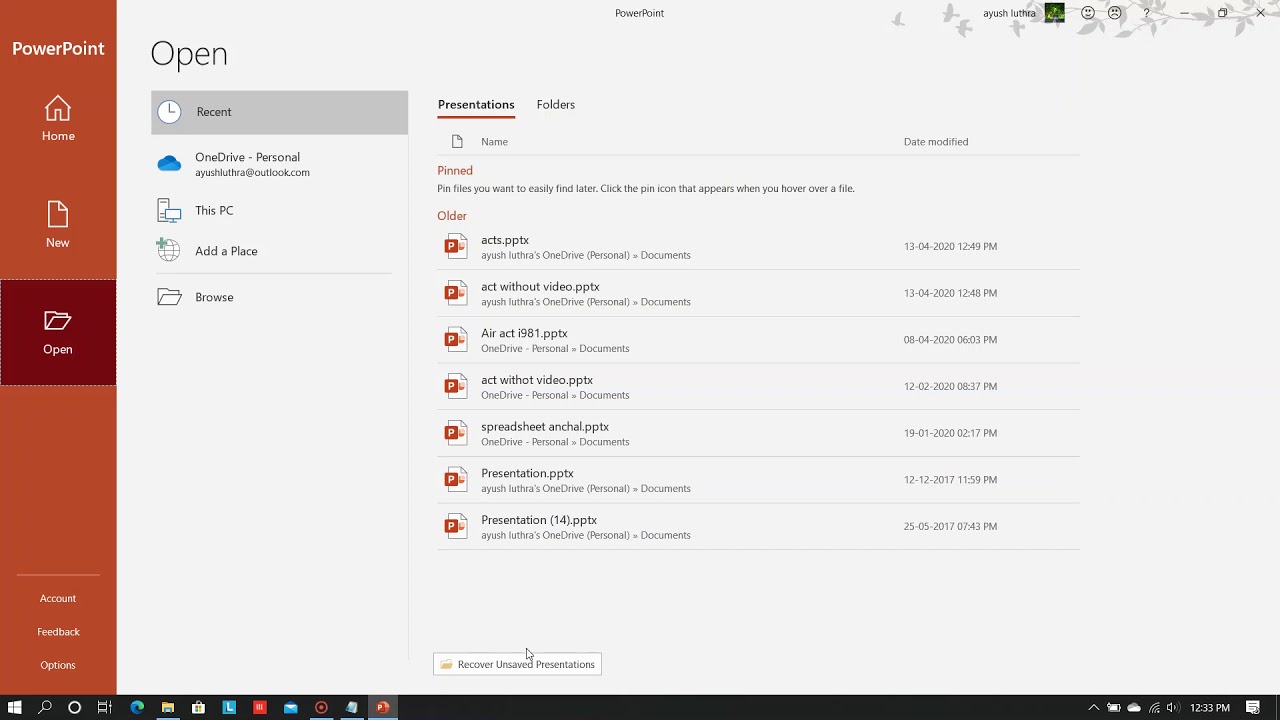 Recover Ms Office Unsaved Files YouTube recover-ms-office-unsaved-files-youtube