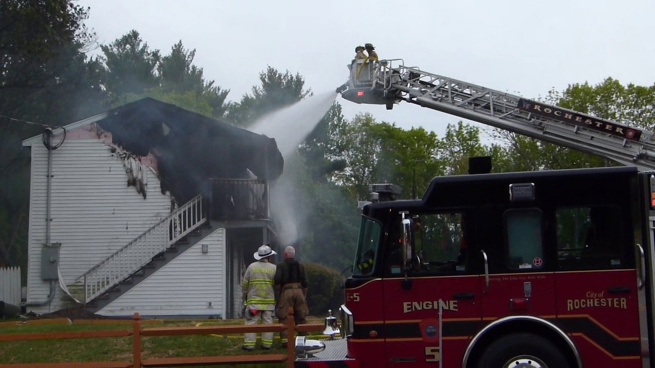 2nd Alarm Structure Landmark HiVue Motel Fire on Route 108 - YouTube