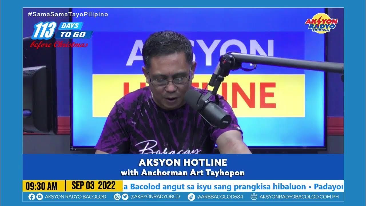 Aksyon Hotline with Anchorman Art Tayhopon - YouTube