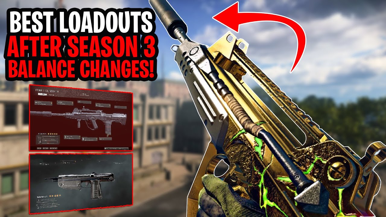 Warzone Season 3 Best Loadouts and Class Setups! (Reloaded including ...