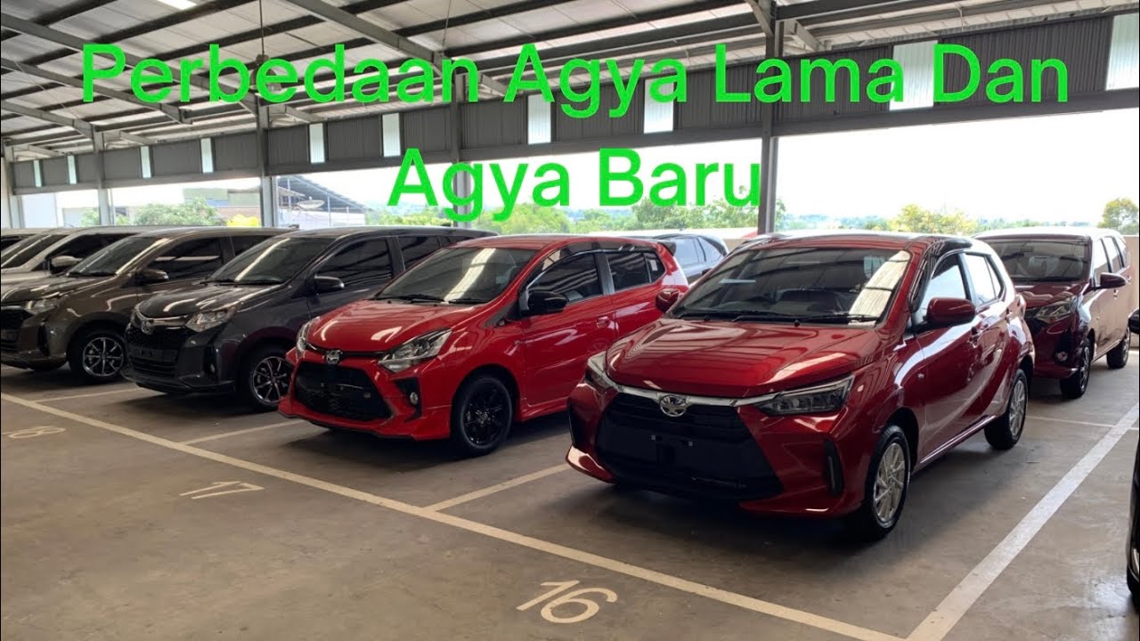 Perbedaan Agya Terbaru dan Agya Lama || Toyota All New Agya G AT 2023 - YouTube