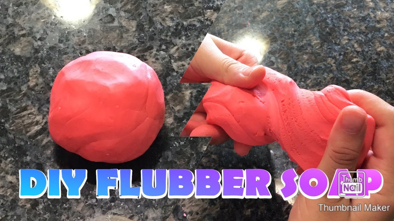 DIY FLUBBER SOAP! - YouTube