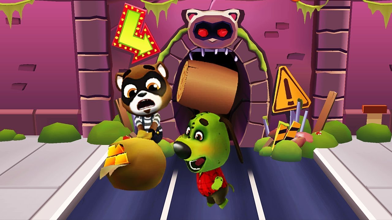 Chó Ben Zombie Bắt Tên Trộm Vàng #49 – Zombie Ben - Talking Tom Gold ...