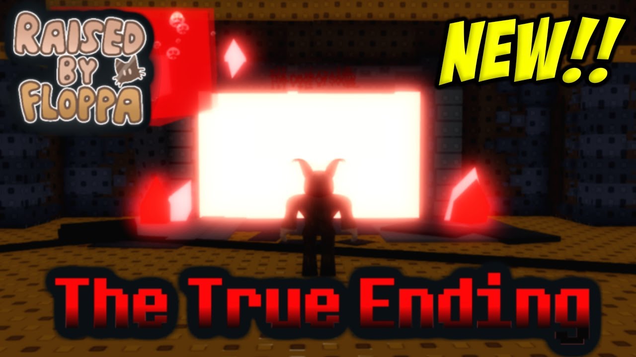 how to get TRUE ENDING in RAISED BY FLOPPA | ROBLOX - YouTube