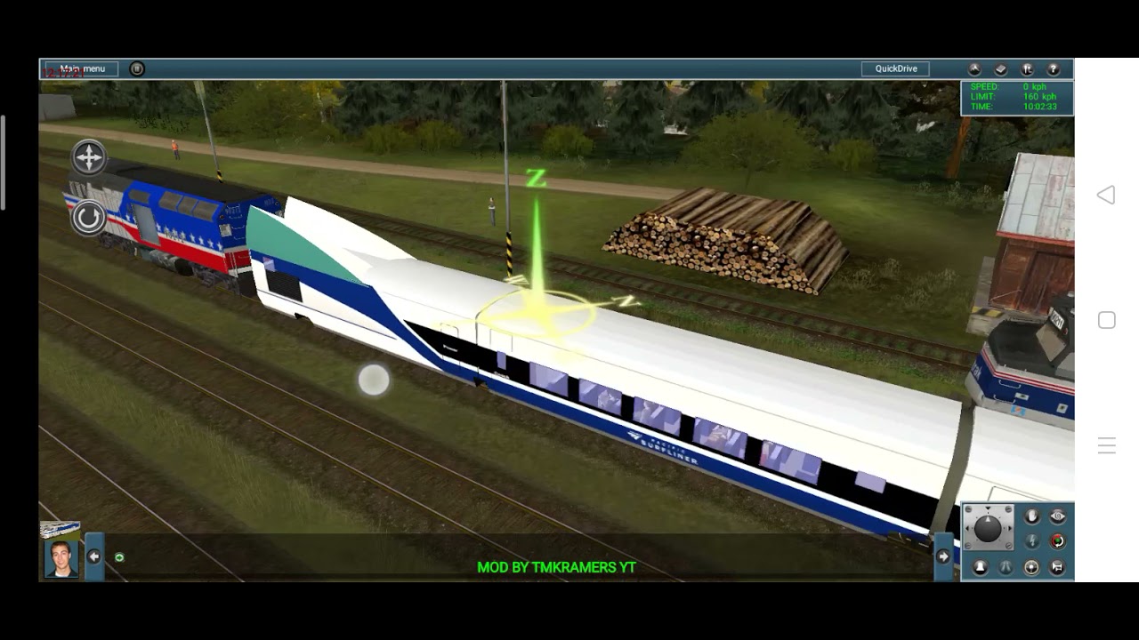 Trainz simulator android Amtrak Surfliner Talgo sets - YouTube
