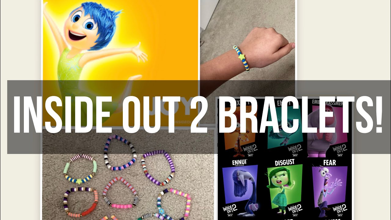 (Must Watch)Compilation of the Inside Out 2 bracelets I’ve made! - YouTube