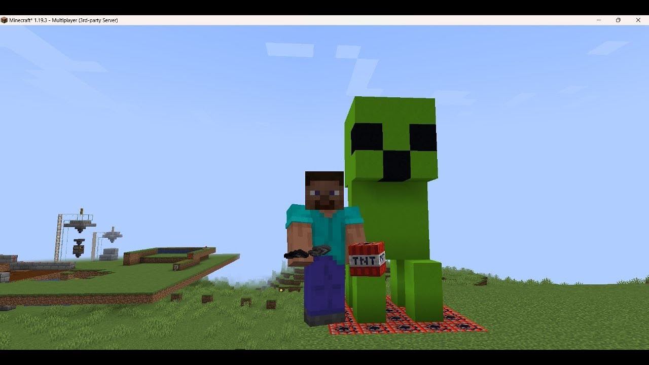 Creeper mob || Creeper baby || Creeper lite || Creeper miniature || Statue || Tutorial ...