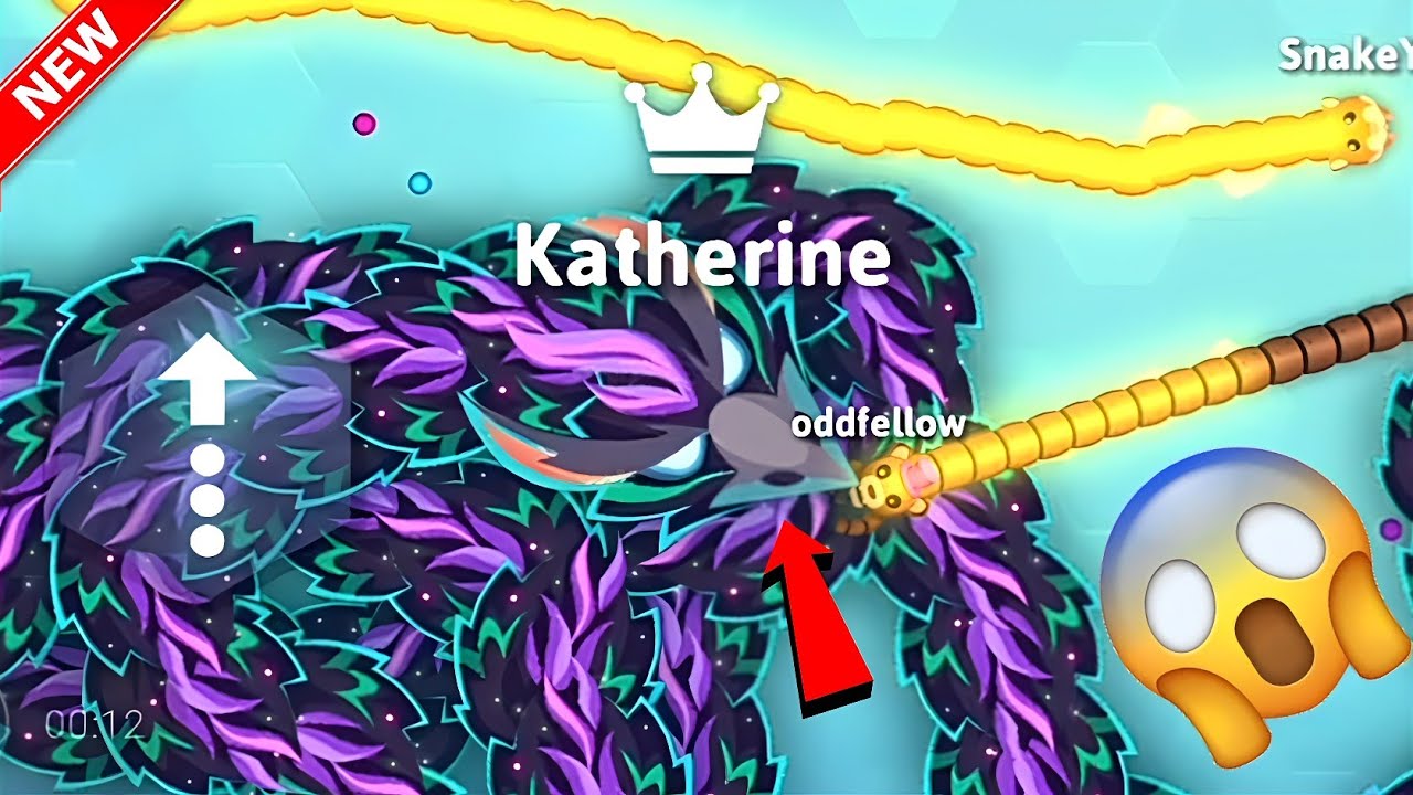 Snake.Io 🐍 This Giant Snake Died After Food Everywhere? Epic Snakeio ...