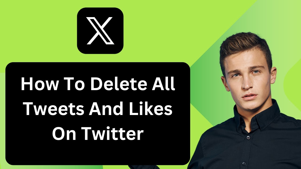 How To Delete All Tweets And Likes On Twitter [EASY] - YouTube