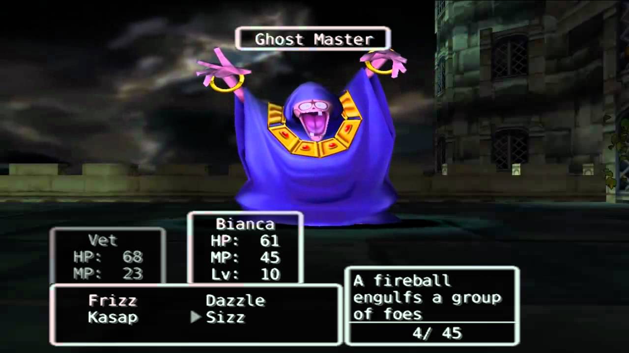 Let's Play Dragon Quest V (PS2) #08 Ghost Master - YouTube
