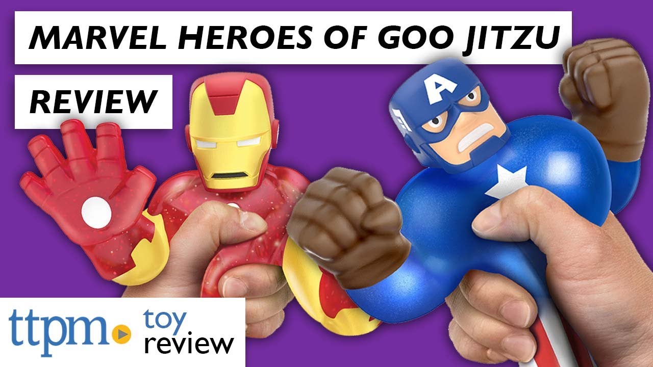 Marvel Heroes of Goo Jit Zu from Moose Toys - YouTube