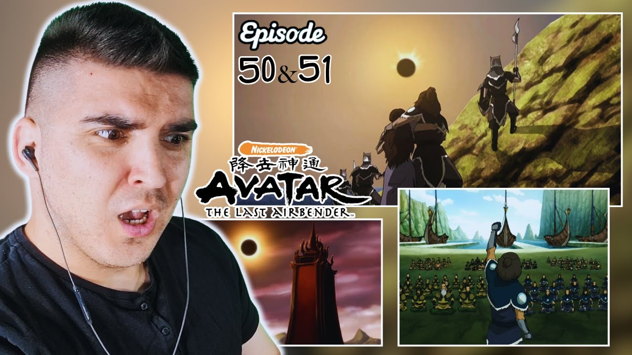 THE DAY OF THE BLACK SUN!!! ATLA EPISODES 50 & 51 REACTIONS!!! - YouTube