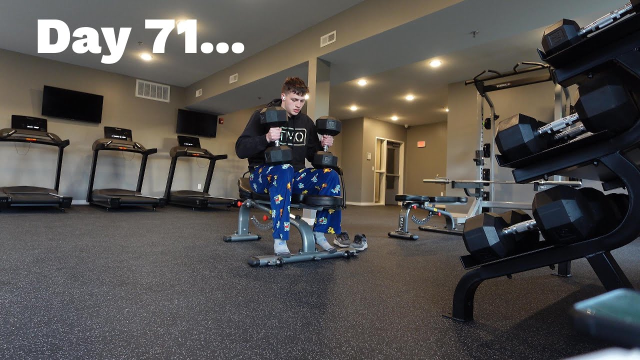 Day 71 till I'm shredded - Calves & Forearms - YouTube
