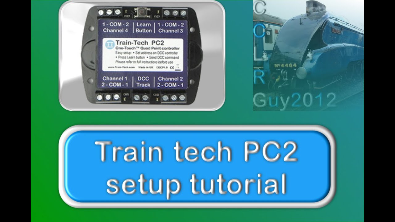 Train tech PC2 Setup tutorial/review - YouTube