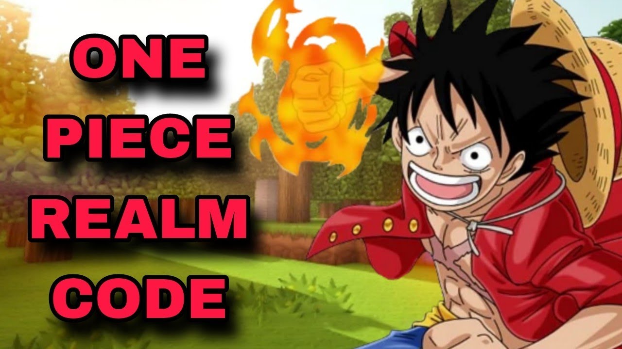 BEST ONE PIECE REALM CODE FOR BEDROCK EDITION! - YouTube