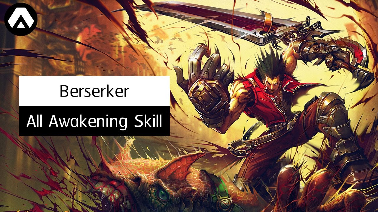 [Kritika] New Berserker : All Awakening Skill (LV.10) Red & Blue ...