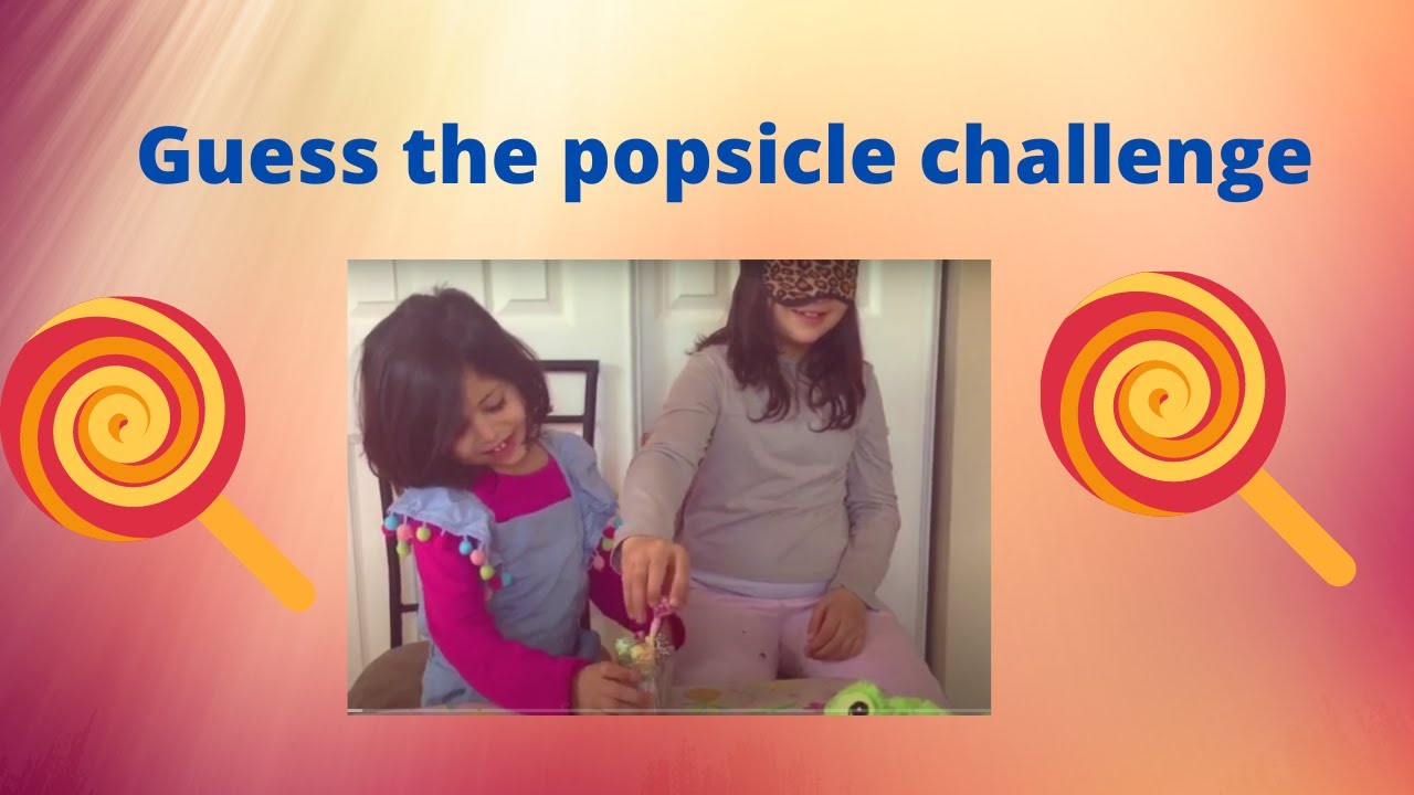 Guess the popsicle flavor challenge 🍭🍡🍭 - YouTube