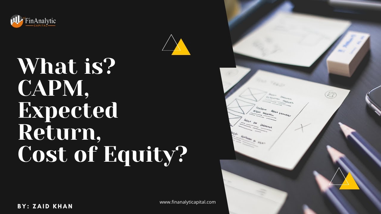 What is CAPM? / Calculate Expected rate of Return. - YouTube