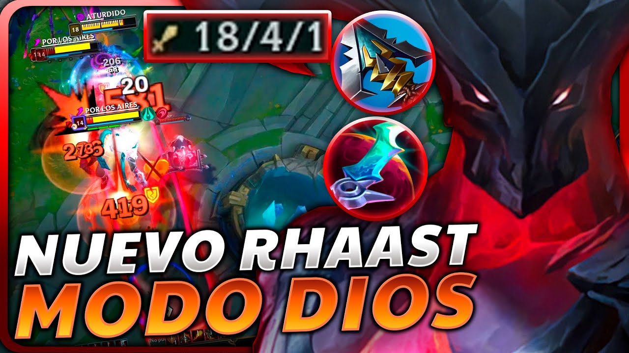 💀¡NUEVO RHAAST MATA DIOSES! ¡DESCUBRE la *BUILD DEFINITIVA* de RHAAST ...