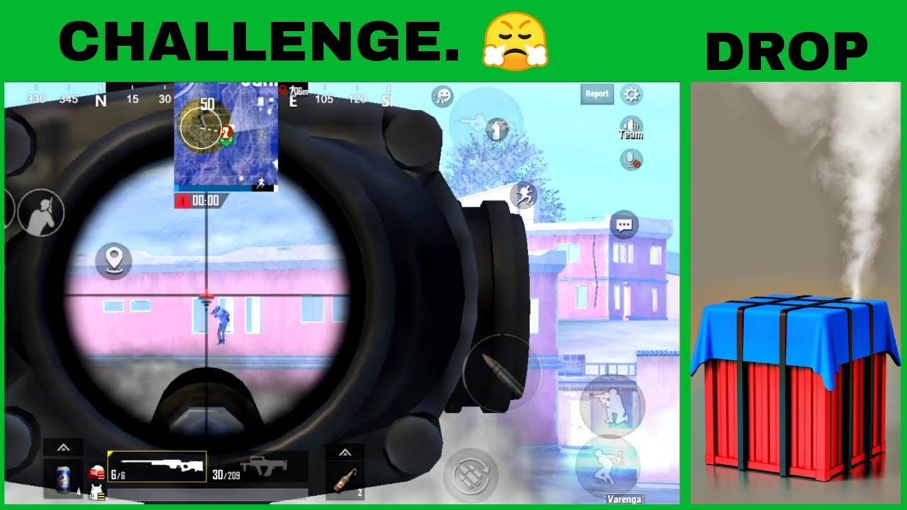 DROP WEAPON CHALLENGE | PUBG MOBILE LITE | BY ANGST GAMERZ - YouTube