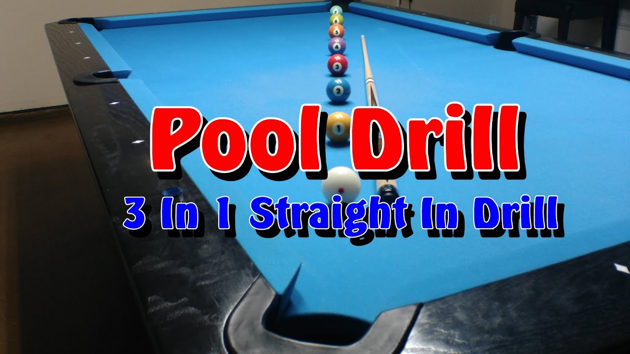 Pool Drill: 3 In 1 Straight In Drill - YouTube