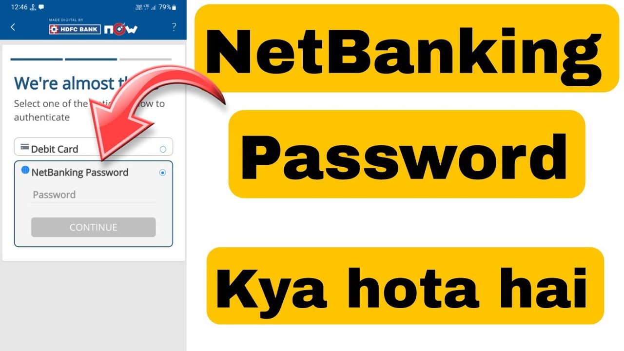 net banking password kya hota hai | net banking password bhul gaye to ...
