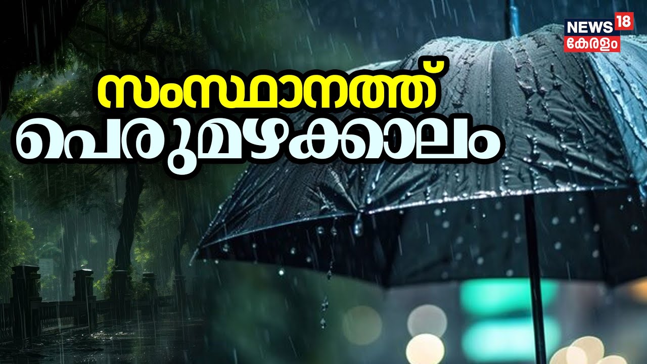 Kerala Rain 2024 | സംസ്ഥാനത്ത് പെരുമഴക്കാലം | Monsoon season ...