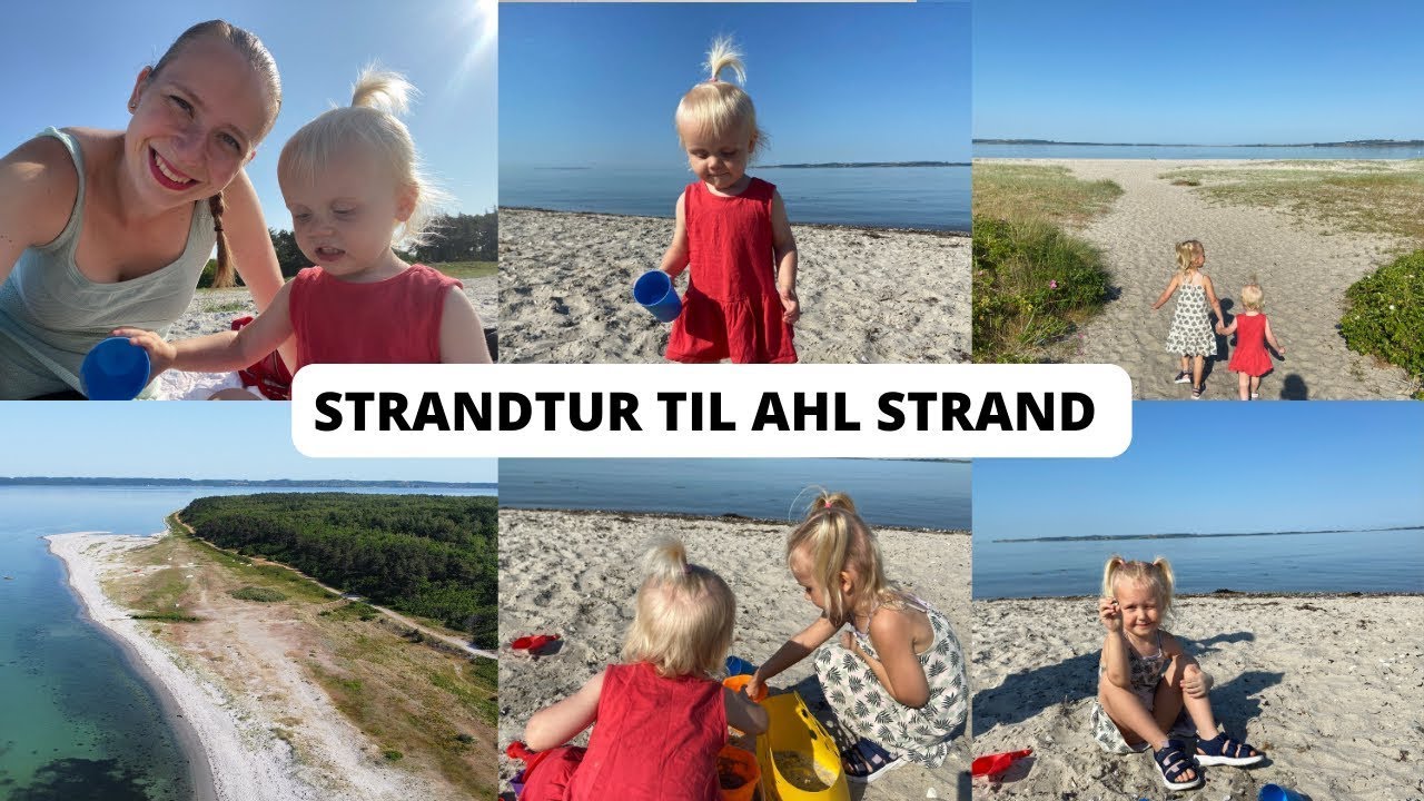 Vlog - Strandtur til Ahl strand - YouTube