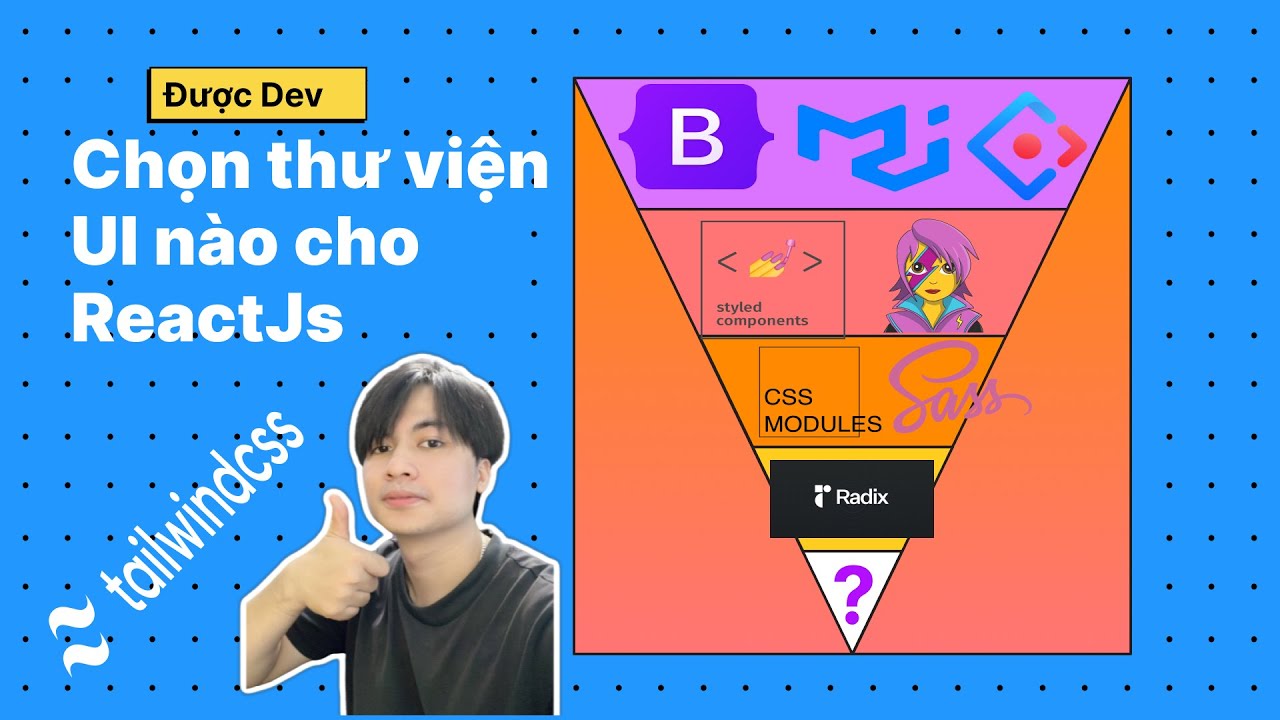Chọn thư viện UI nào cho ReactJs? - YouTube