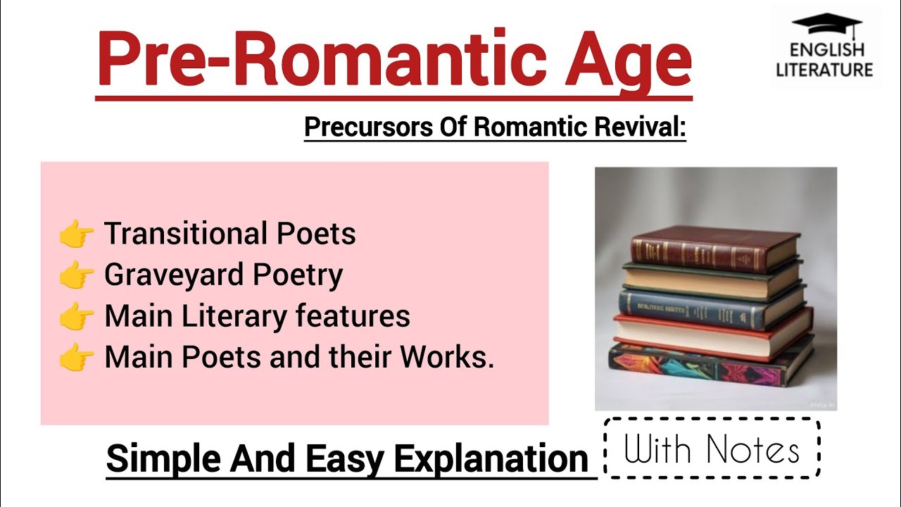 Pre Romantic Age (Transitional Poets and Main features) - YouTube