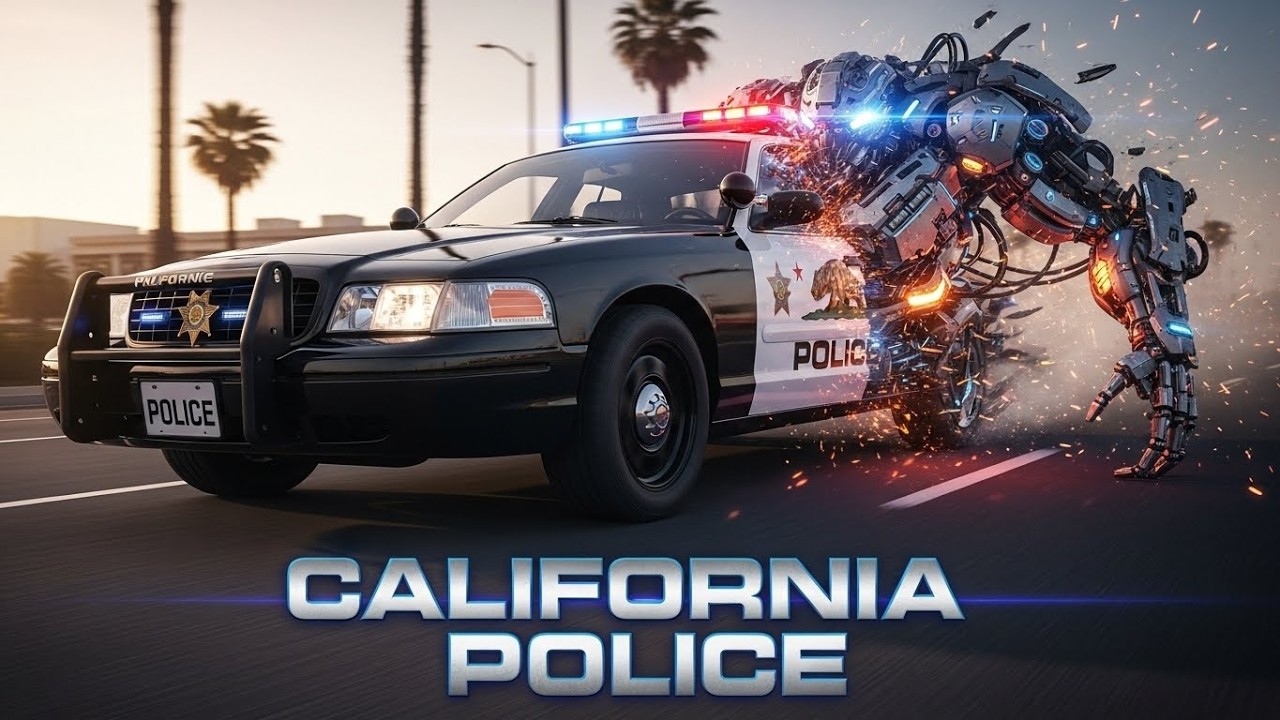 The Evolution of California Police Vehicles (1950–2025) - YouTube