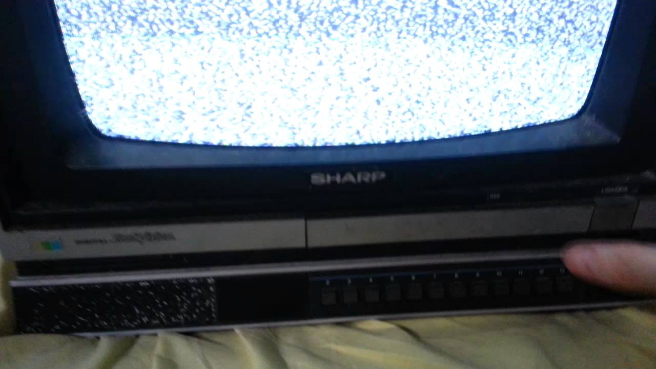 VENDE-SE TV SHARP C-1430A Antiga dos Anos 80's - YouTube
