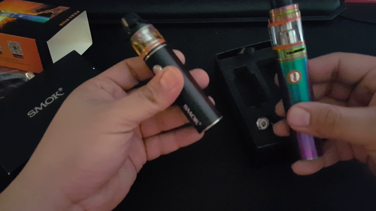 Smok Stick V8 Rainbow Unboxing First Look - YouTube