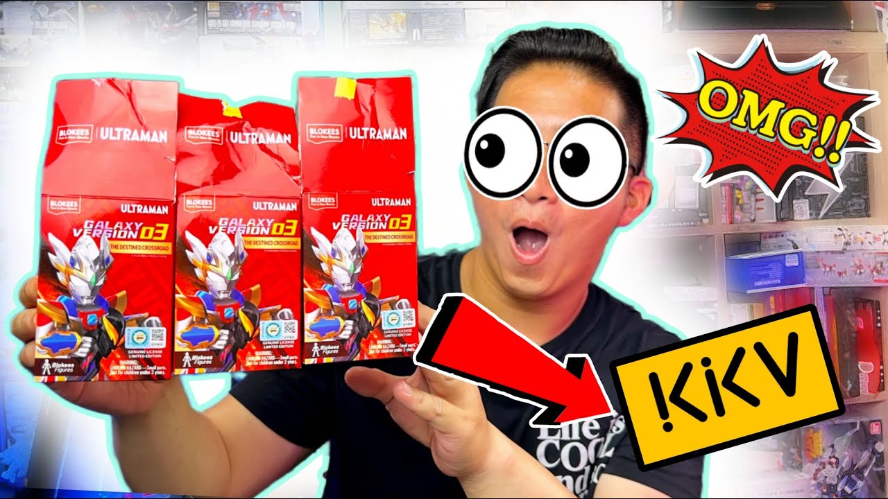 Blind Box Ultraman Hanya Ada di KKV Indonesia ! - BLOKEES Ultraman VOL ...