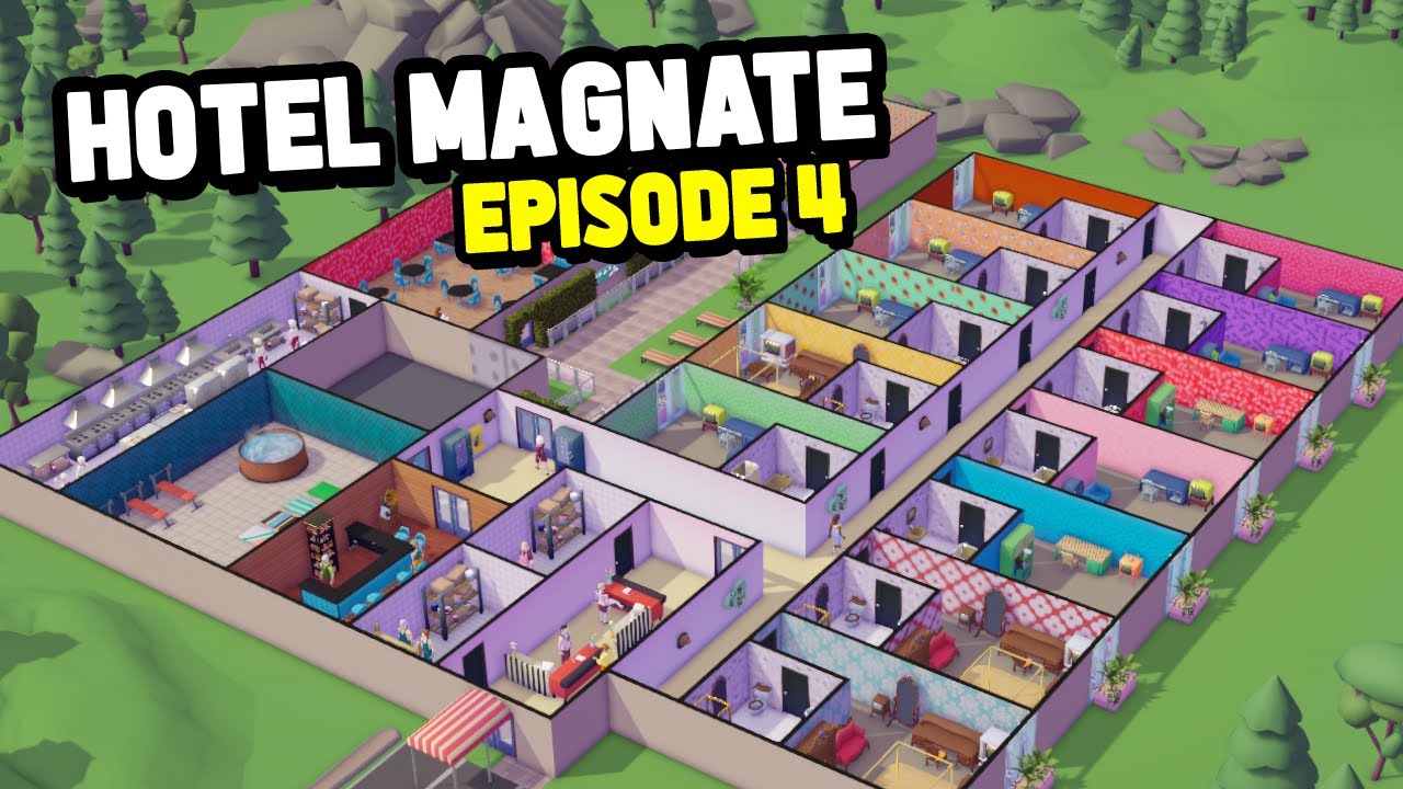 Building The BIGGEST Hotel - Hotel Magnate #4 - YouTube